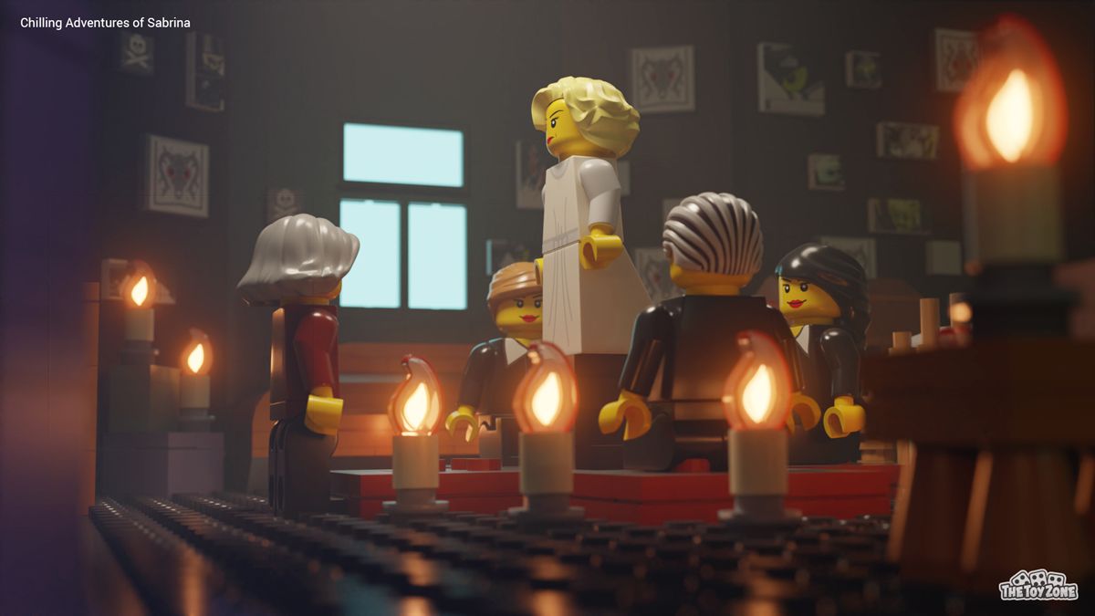Chilling Adventures of Sabrina Recreated in LEGO | Scrolller