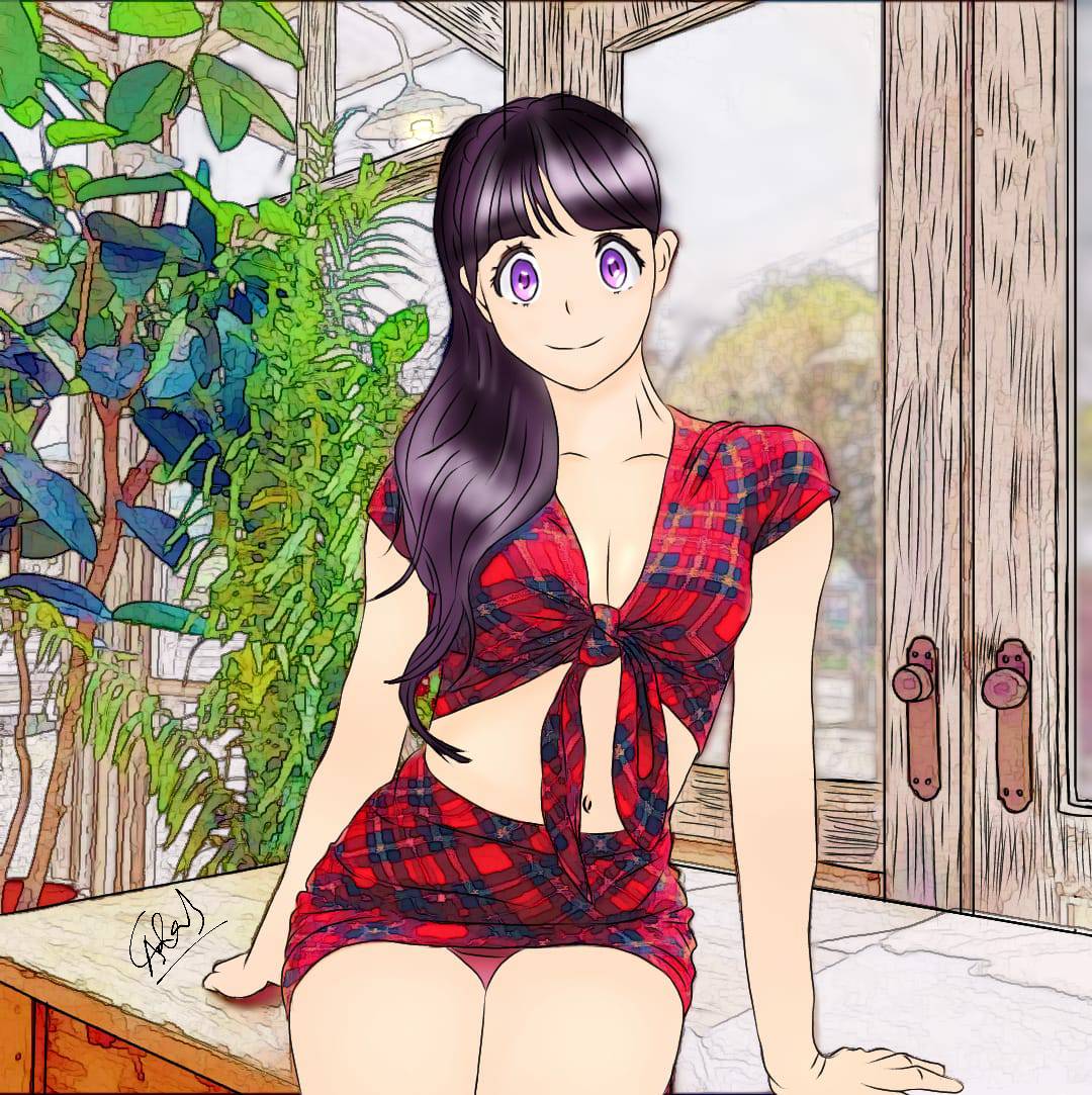 Chitanda Eru - Hyouka (Original Artwork by Me) | Scrolller