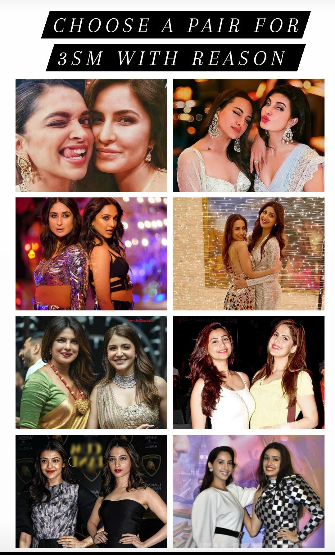 Choose a pair for threesome | Scrolller