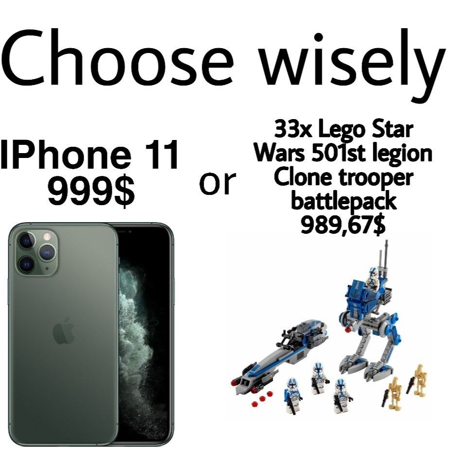choose wisely soldier! | Scrolller