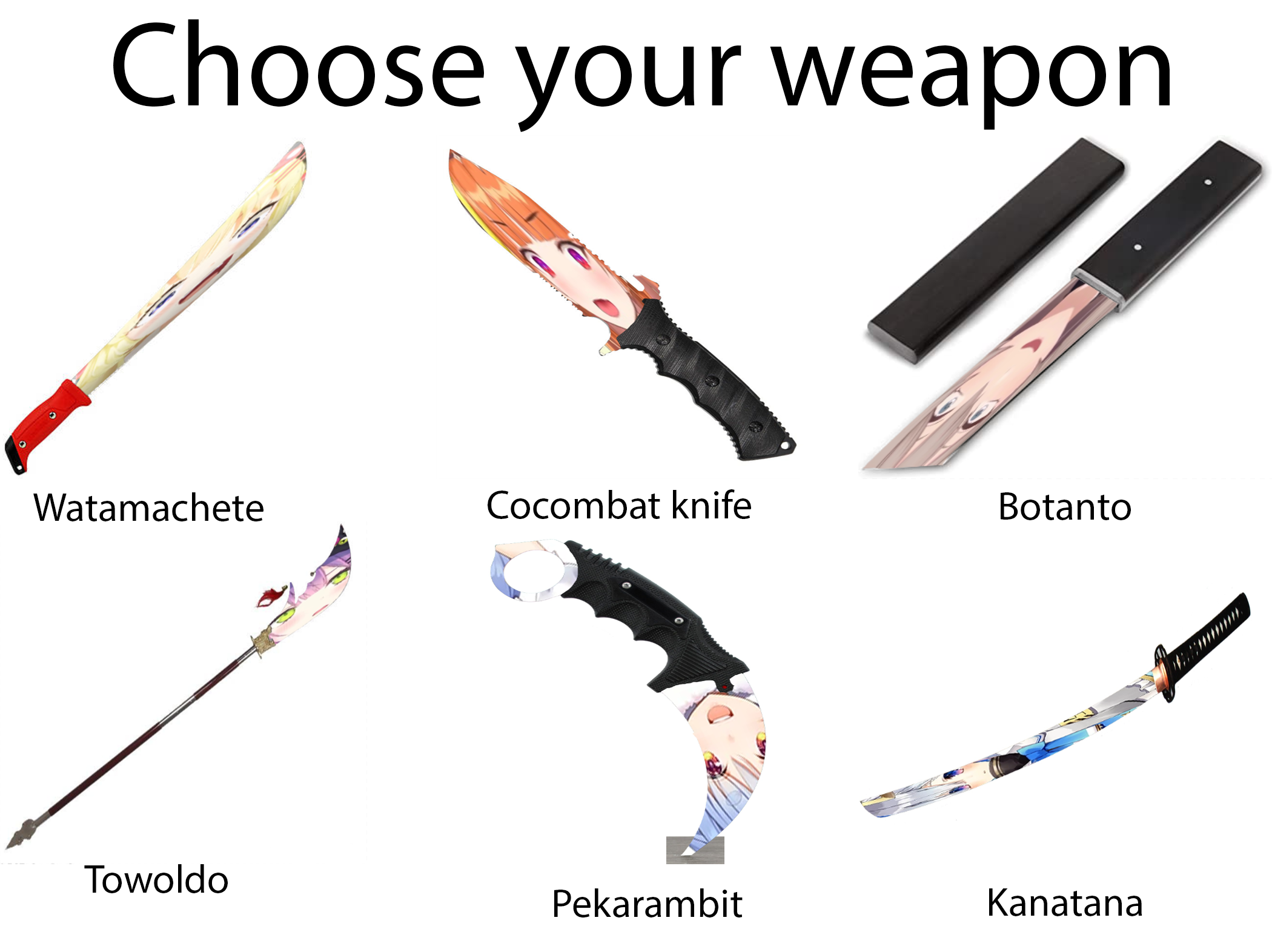 Choose your holoweapon | Scrolller