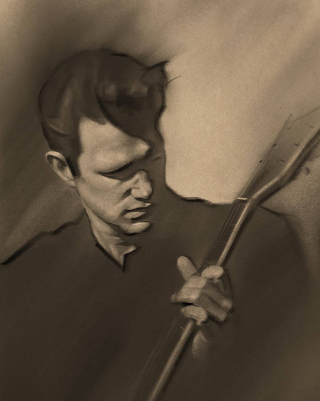 Chris Isaak, Me, Procreate, 2021 | Scrolller