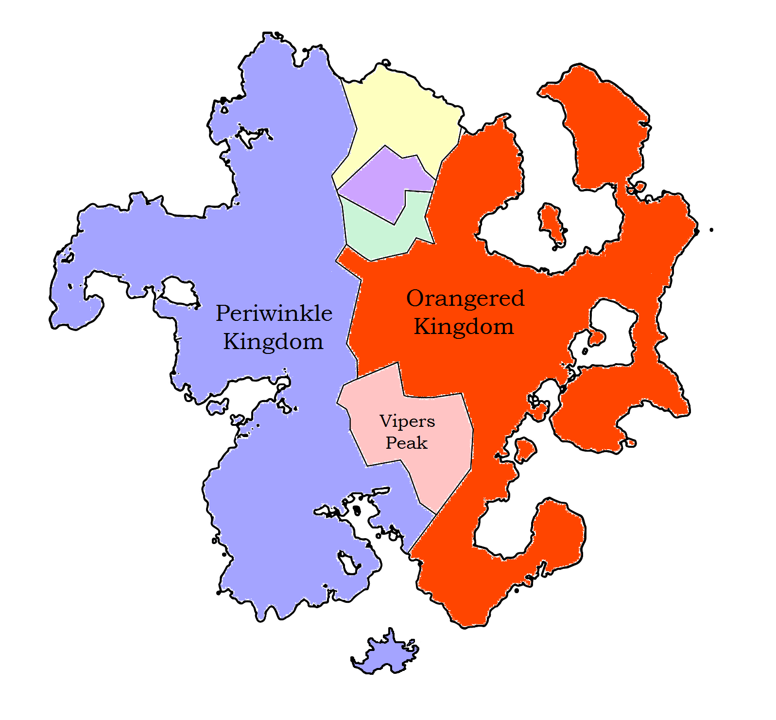 Chroma viewed in a different perspective: only national borders | Scrolller