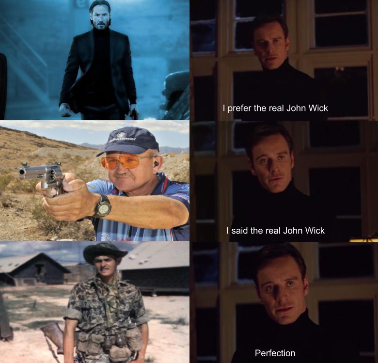 Chuck Mawhinney the real John Wick | Scrolller