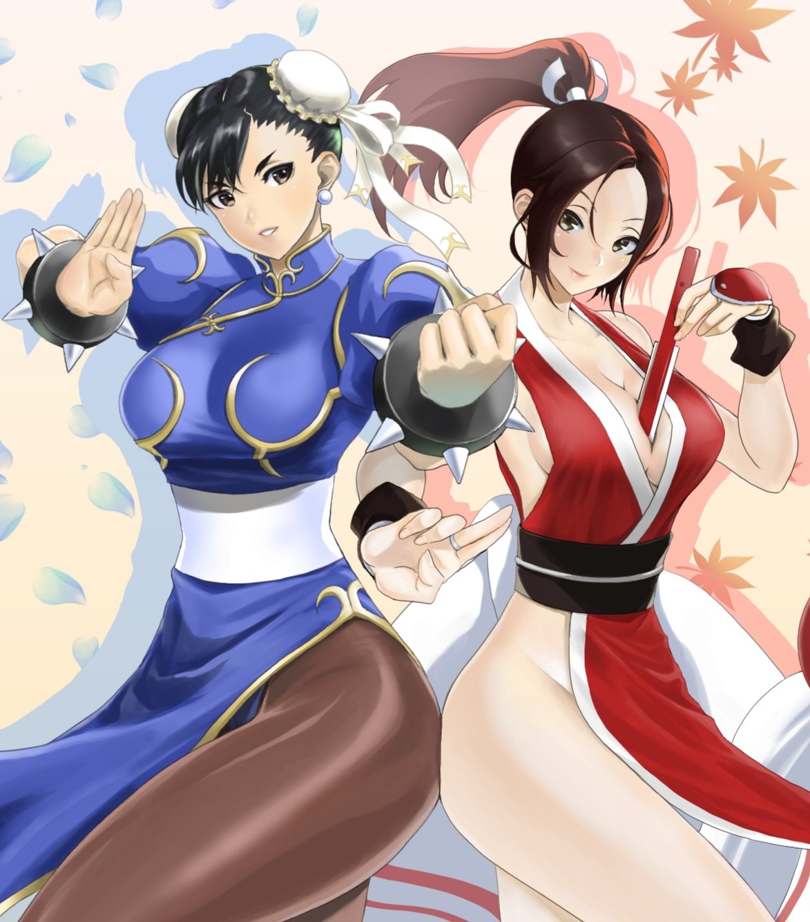 Chun Li and Mai by anagumasan | Scrolller