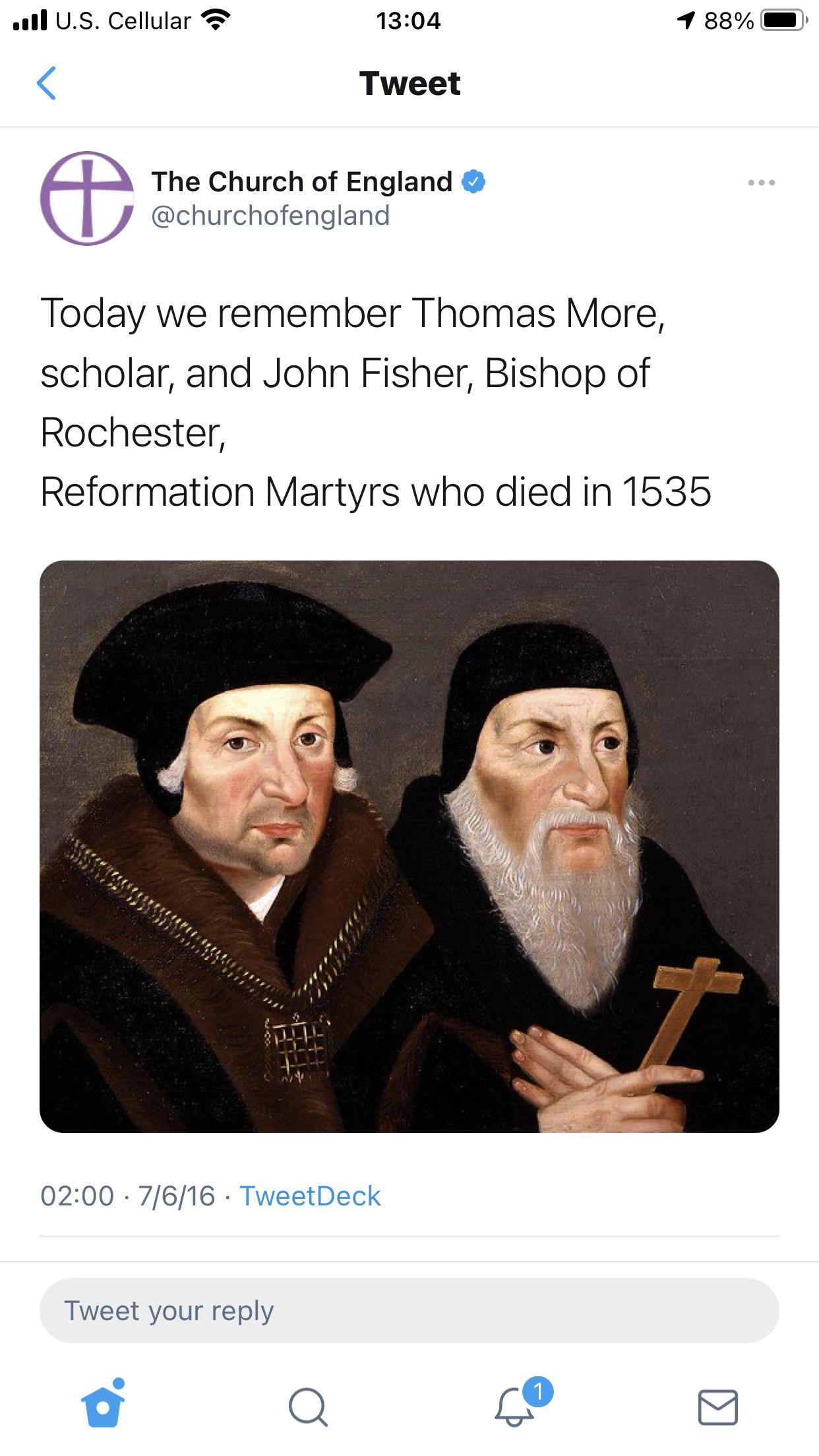 Church of England Martyrs | Scrolller