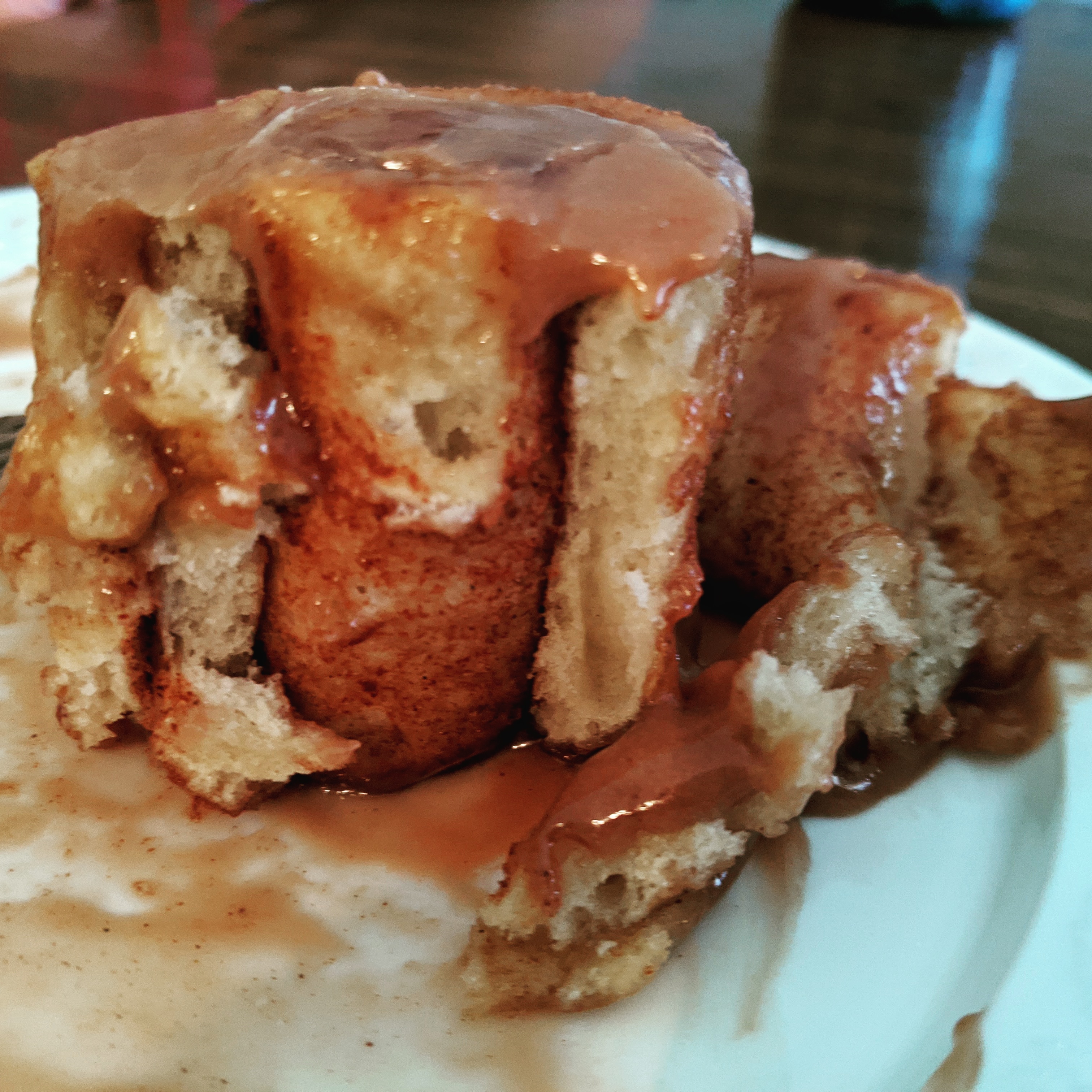 Cinnamon Rolls with Chocolate Salted Caramel Cream Cheese Glaze | Scrolller