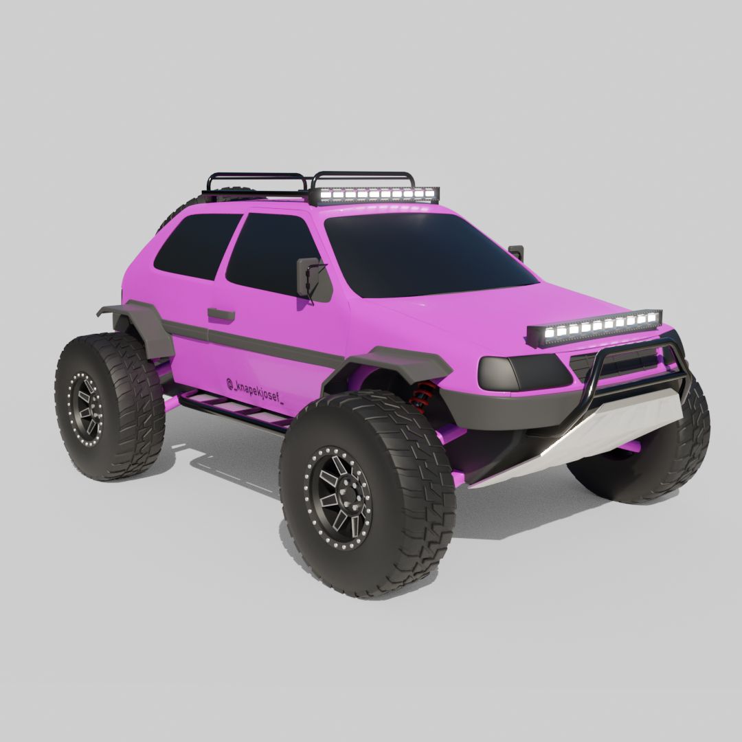 Citroen Saxo Offroad version entirely made from scratch | Scrolller