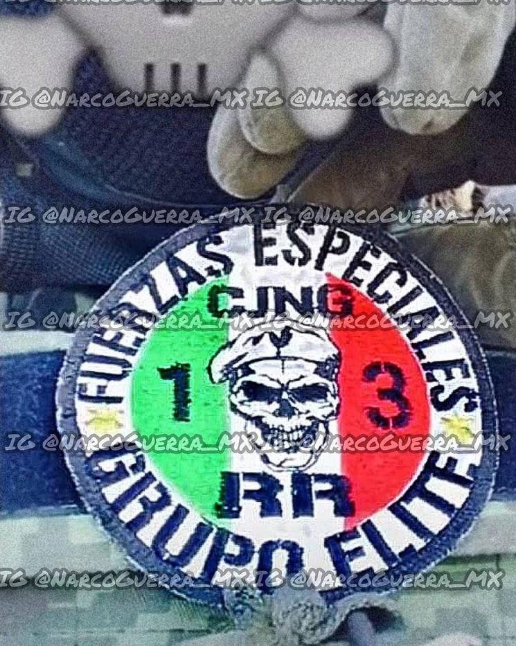 CJNG grupo elite patch | Scrolller