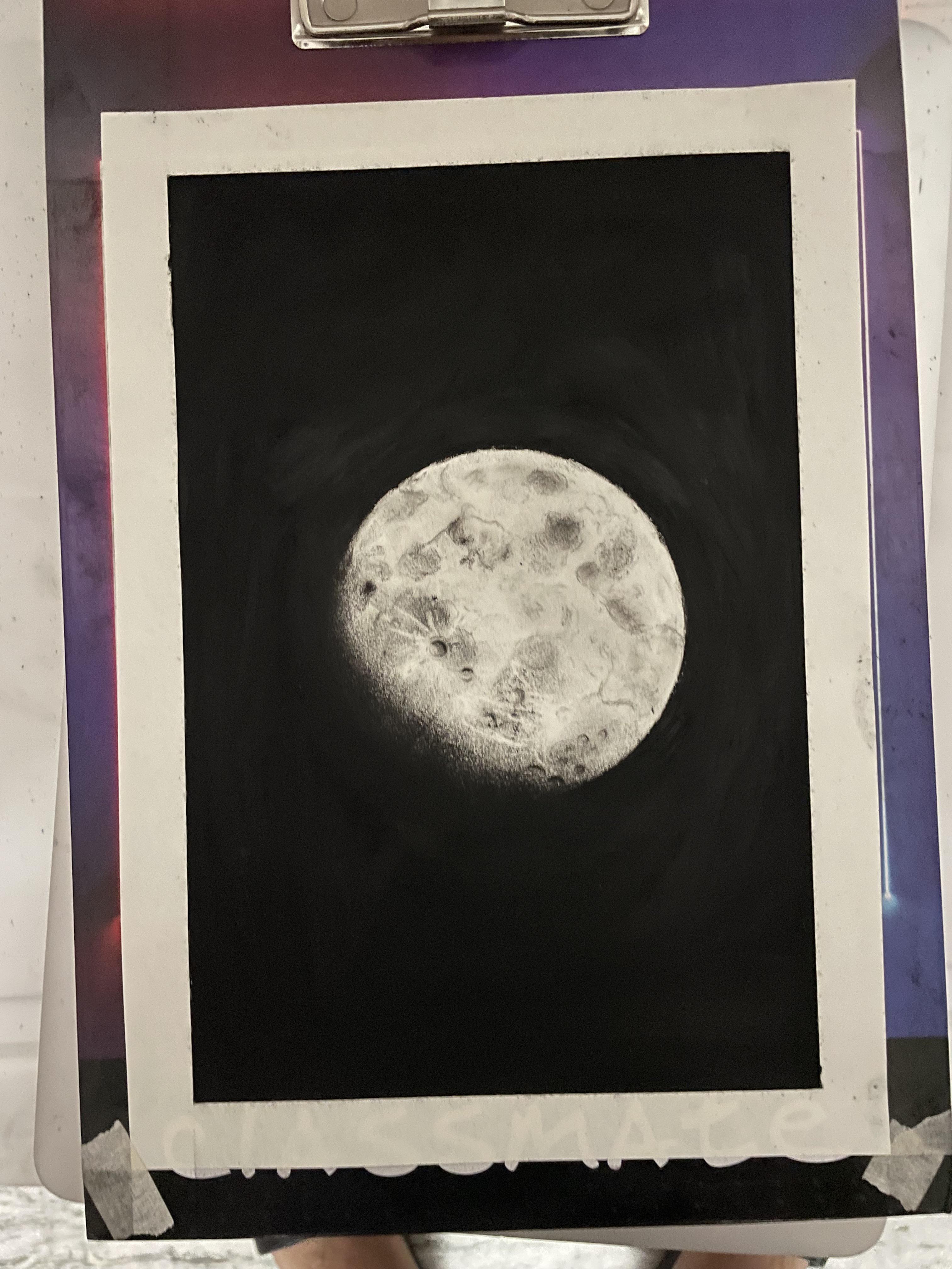 Clair de Lune, Me, Charcoal, 2021 | Scrolller