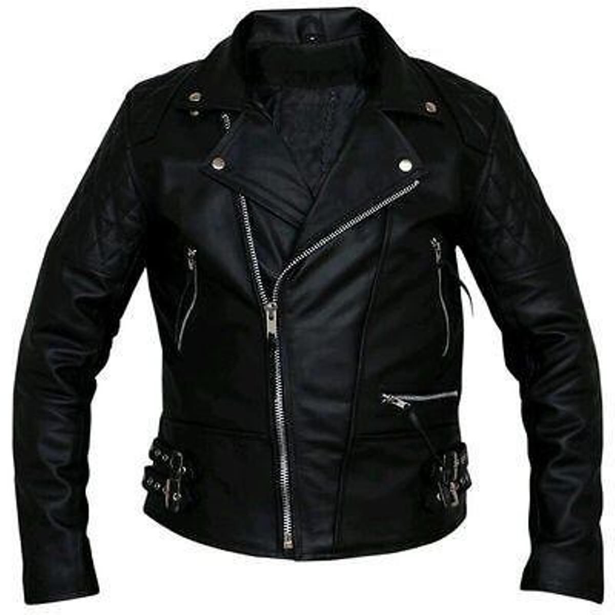 Classic Diamond Motorcycle Biker Leather Jacket | Scrolller