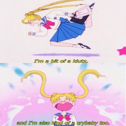Classic from Episode 1: The Crybaby: Usagi's Beautiful Transformation | Scrolller