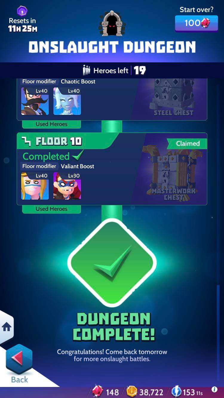 Cleared 10 stages for first time. | Scrolller