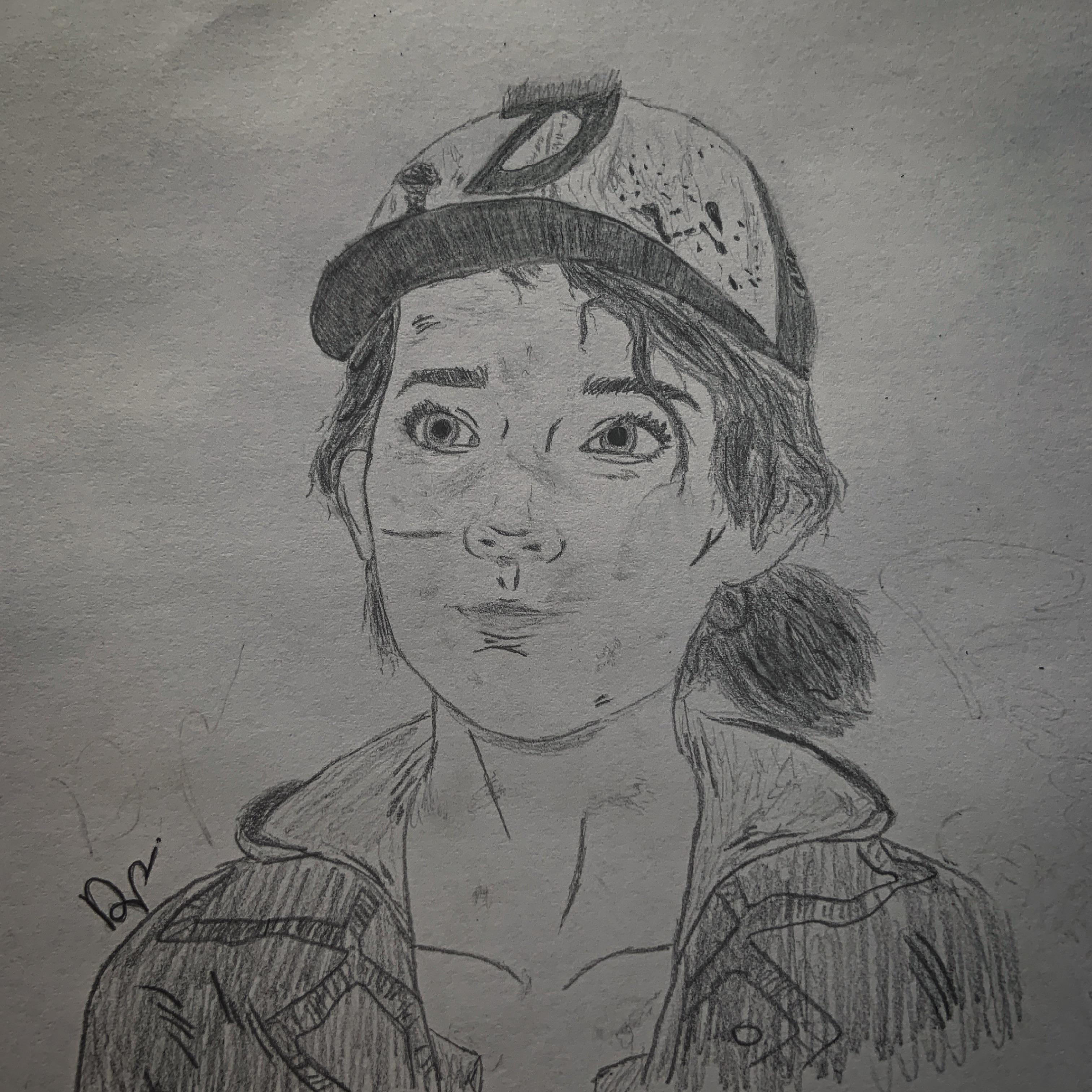 Clementine Drawing (Remake) | Scrolller