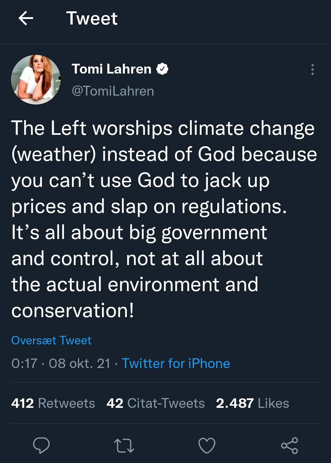 Climate change = weather | Scrolller