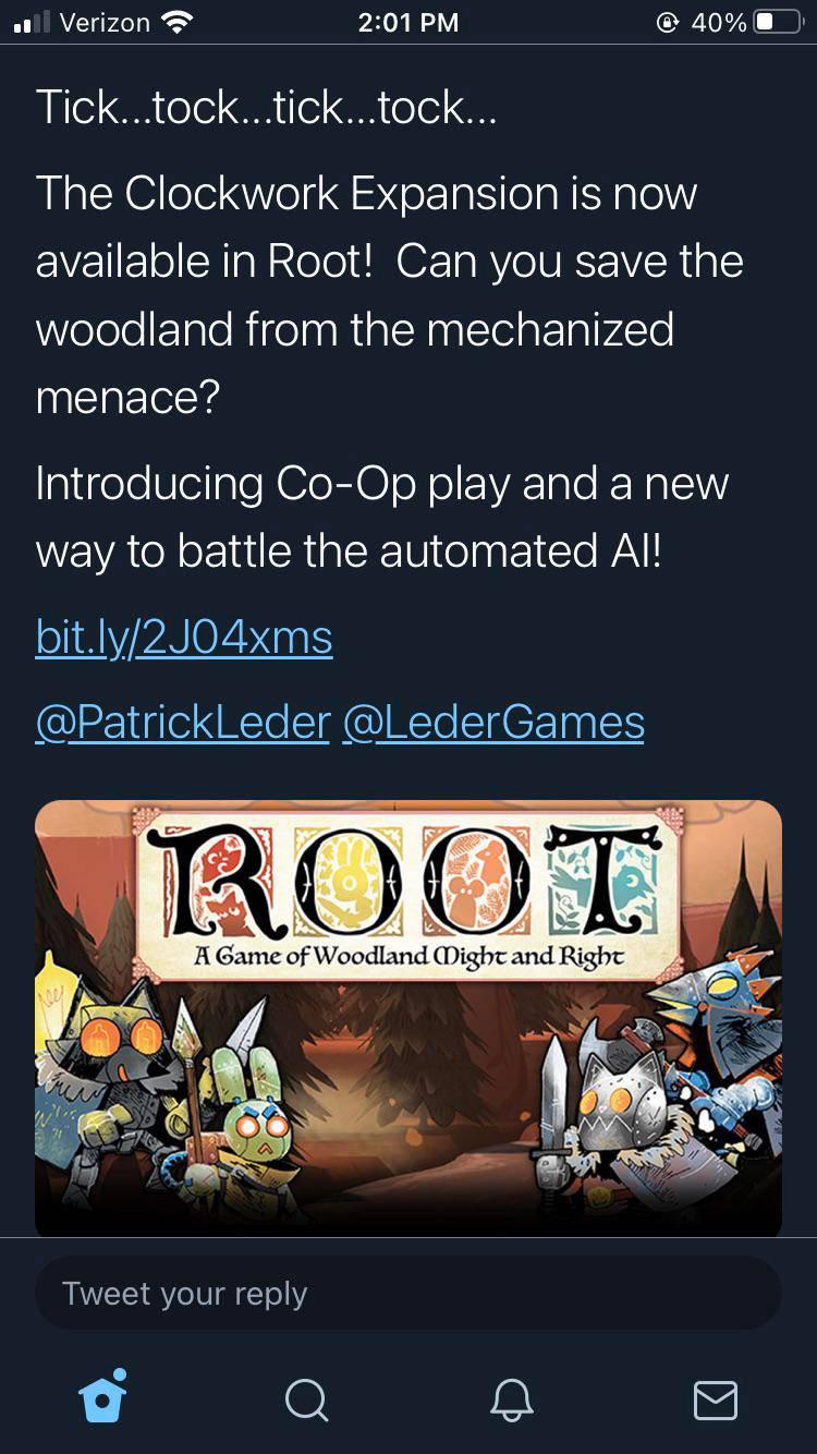 Clockwork Expansion out now for Root Digital | Scrolller