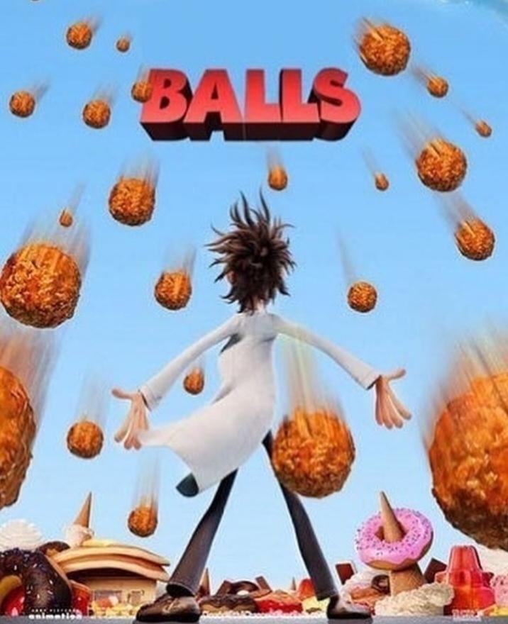 Cloudy with a massive balls | Scrolller