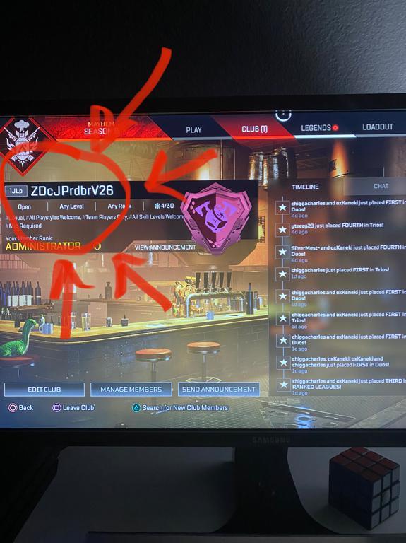 Club name and tag got changed? Did we do something wrong? | Scrolller