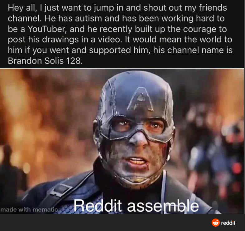 Cmon guys to much horrible shit has happened lately let's do something wholesome | Scrolller