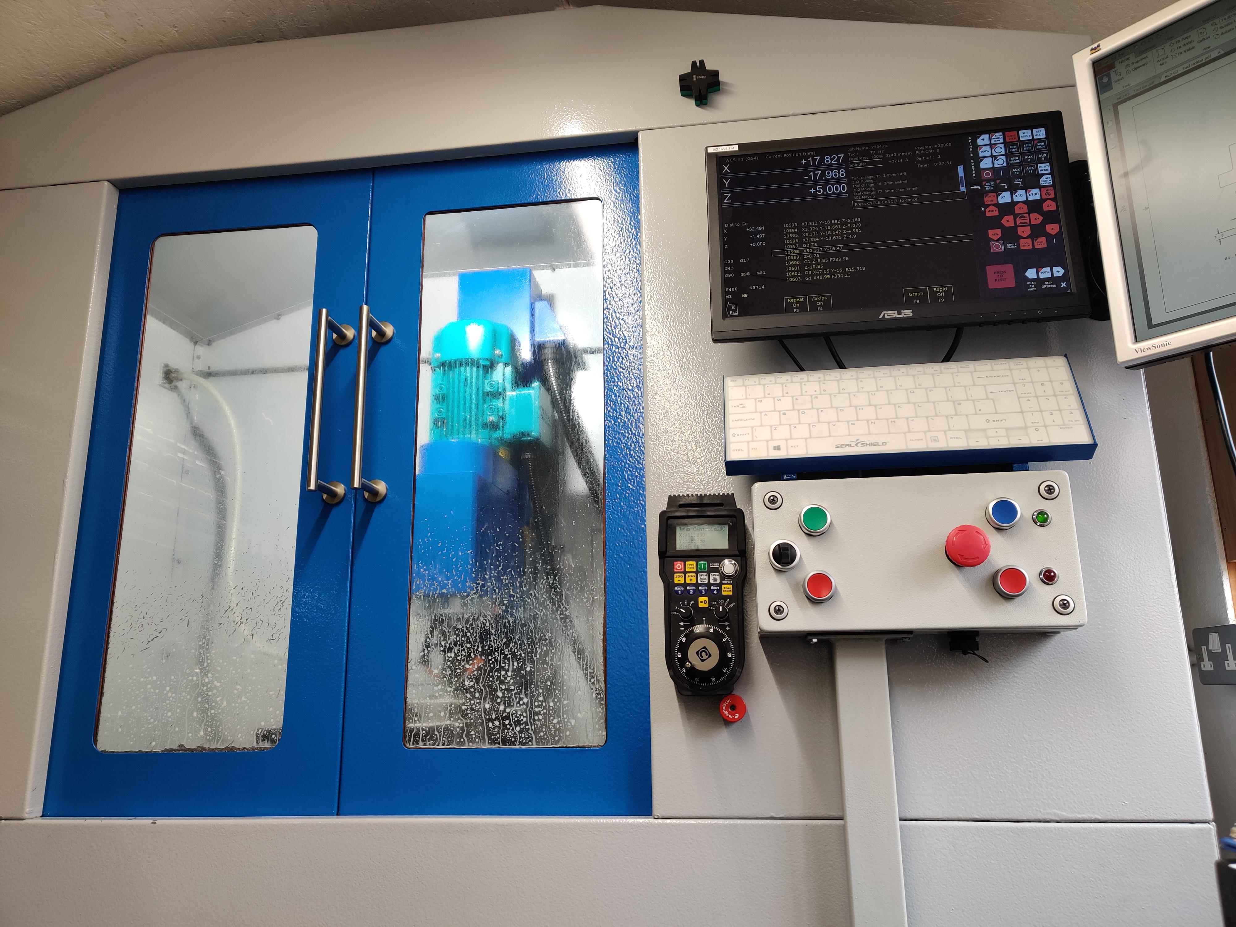 CNC conversion based on Centroid Acorn system. | Scrolller