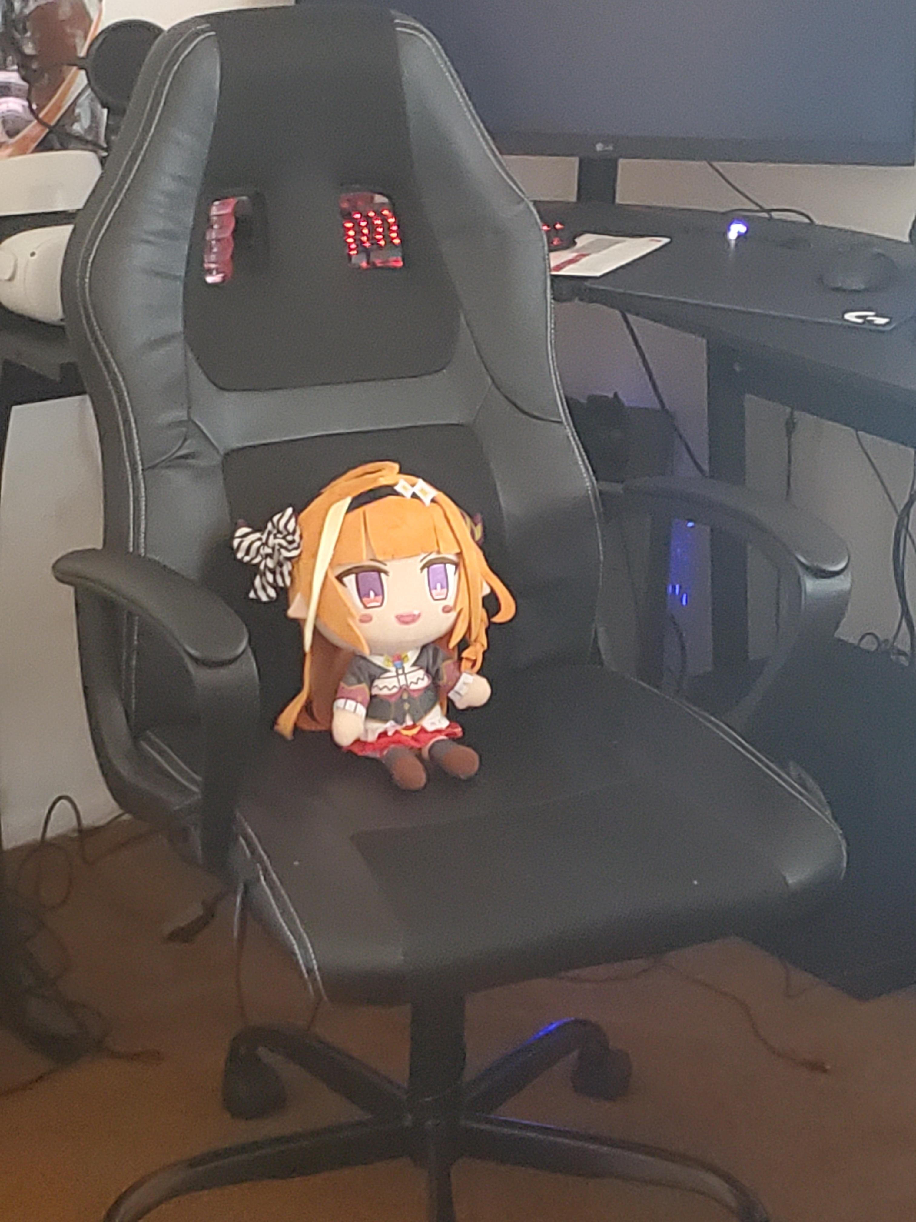 Coco plush in the gaming chair | Scrolller