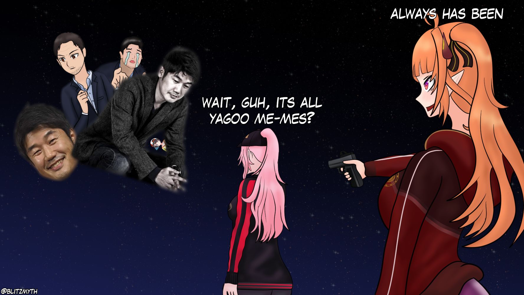 Coco teaching Calliope what most Hololive memes are about | Scrolller