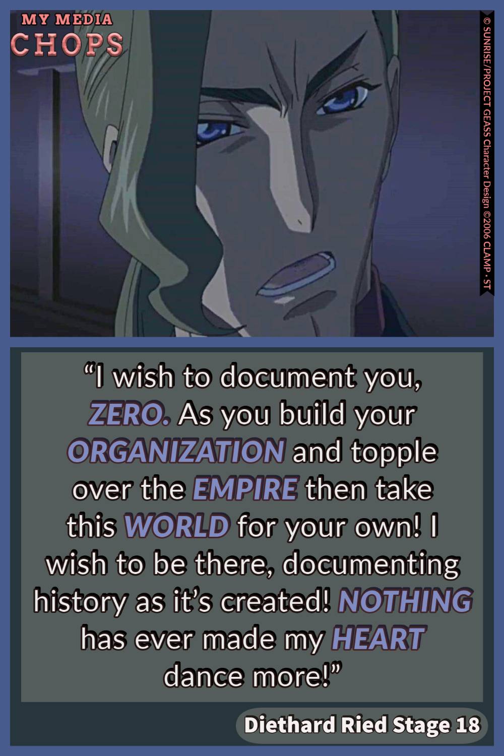 Code Geass Quote of the Day | Scrolller