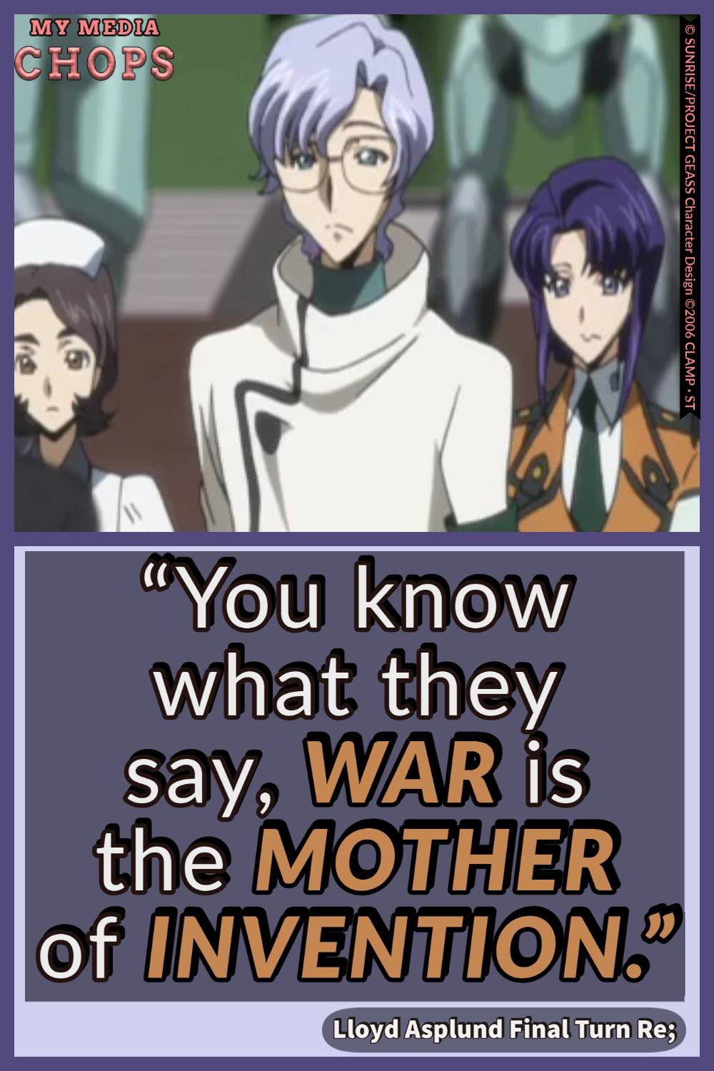 Code Geass Quote of the Day | Scrolller