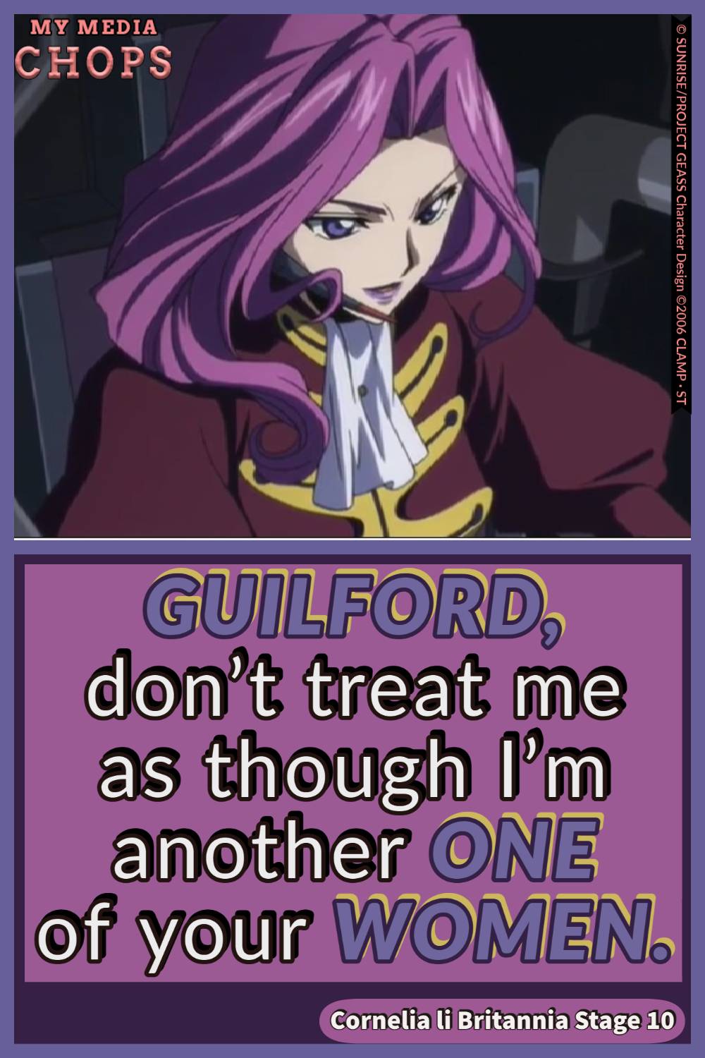 Code Geass Quote of the Day | Scrolller