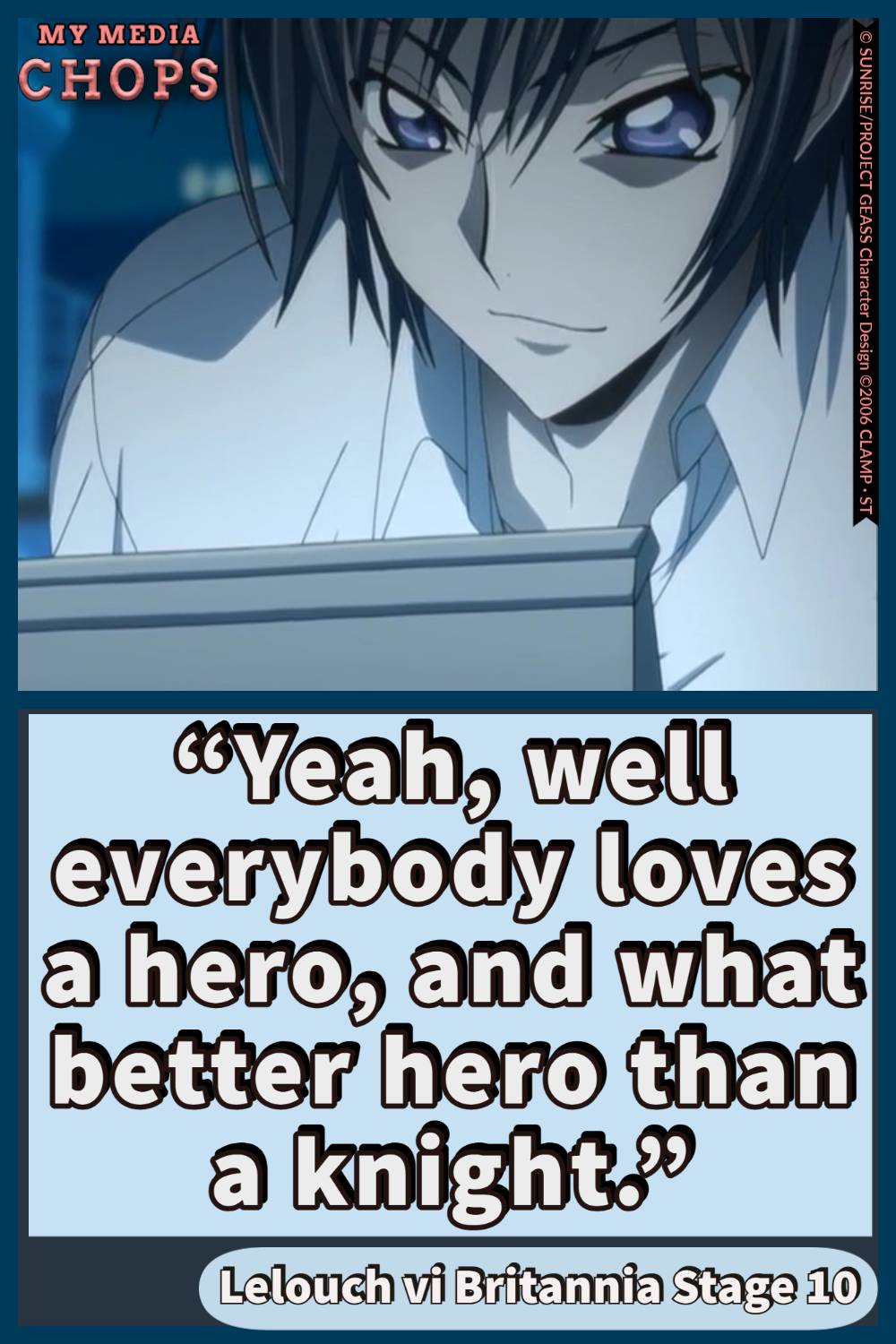 Code Geass Quote of the Day | Scrolller