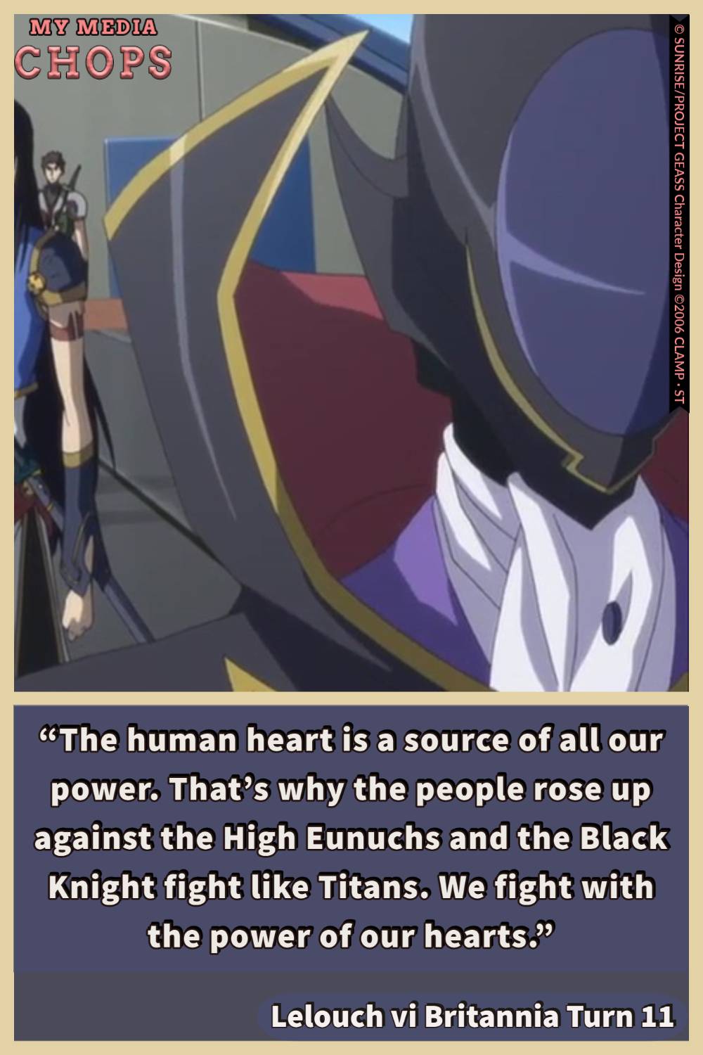 Code Geass Quote of the Day | Scrolller