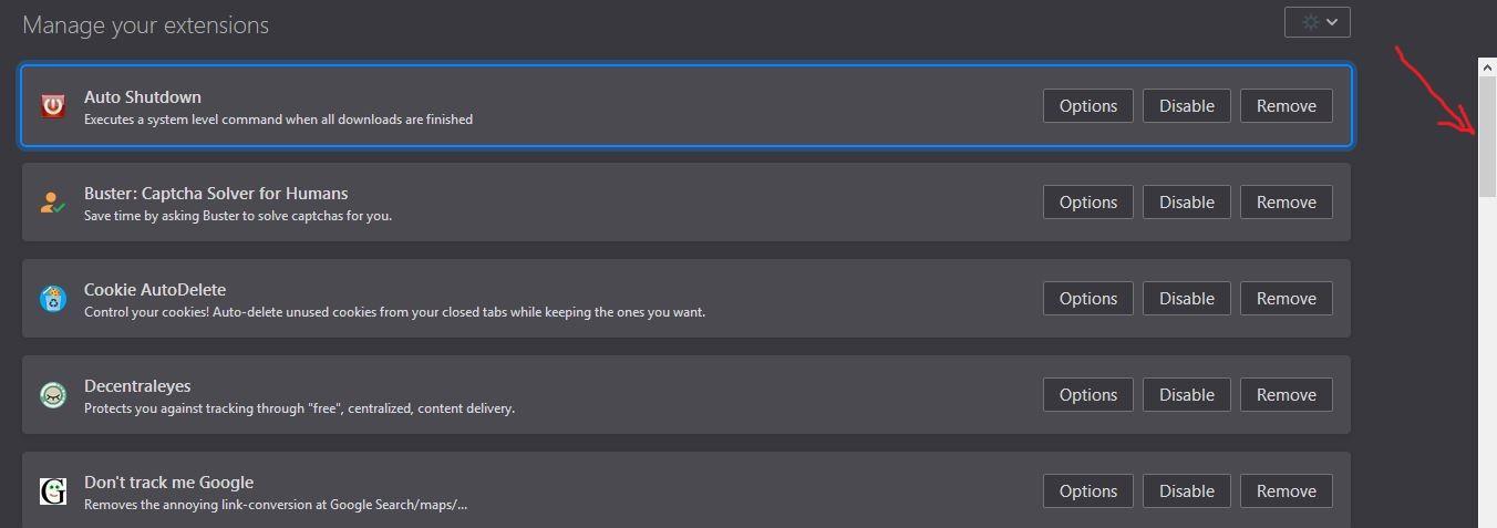 Code to make scrollbar dark? | Scrolller Code to make scrollbar dark? | Scrolller