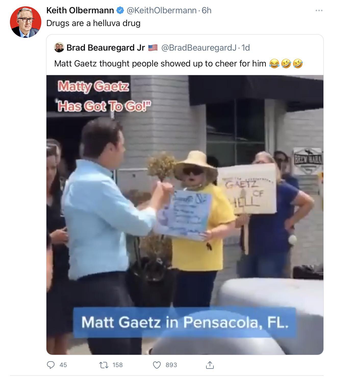 Cokey McSexCreep is a helluva drug walking.. | Scrolller