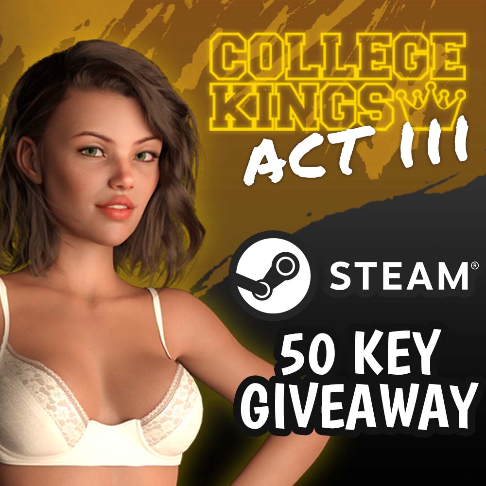 College Kings Act III - 50 x Steam DLC Key Giveaway | Scrolller