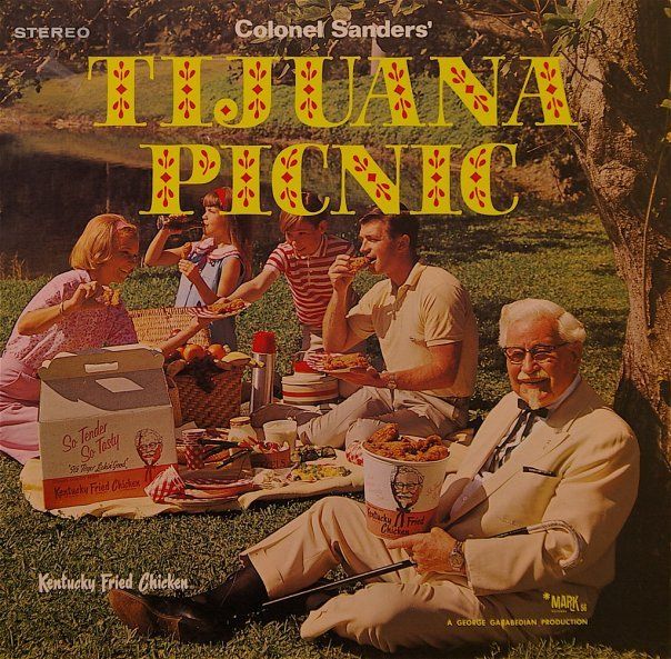 Colonel Sanders' album Tijuana Picnic, 1966 | Scrolller