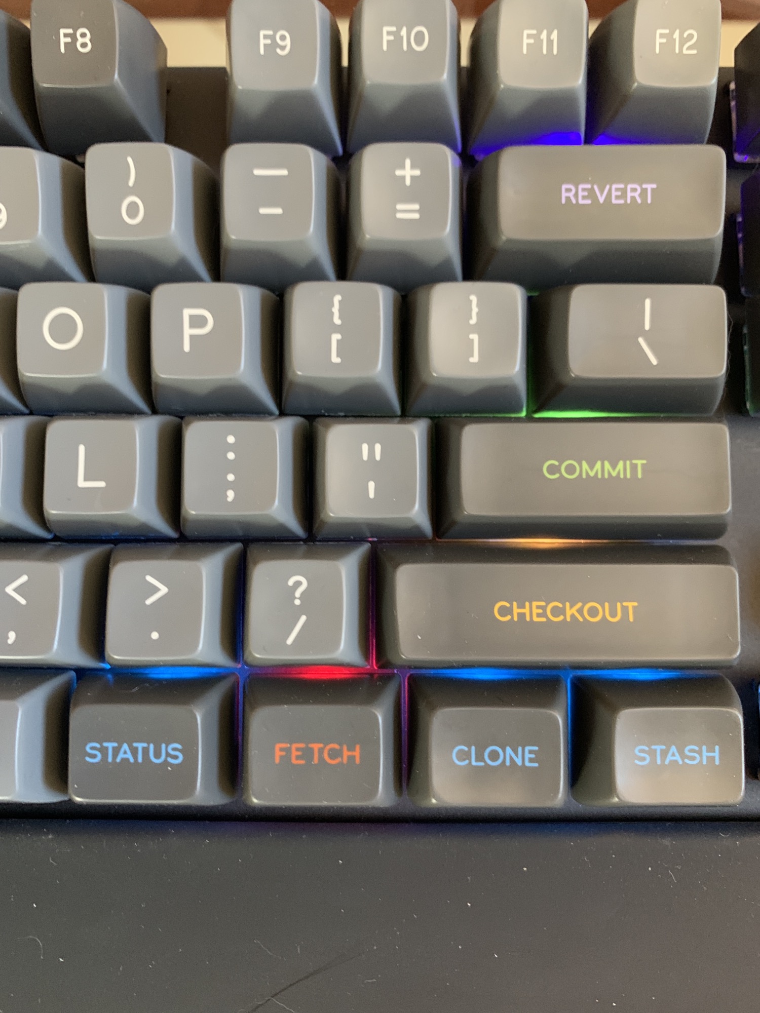 Color coordinating my LEDs makes me happy inside. | Scrolller