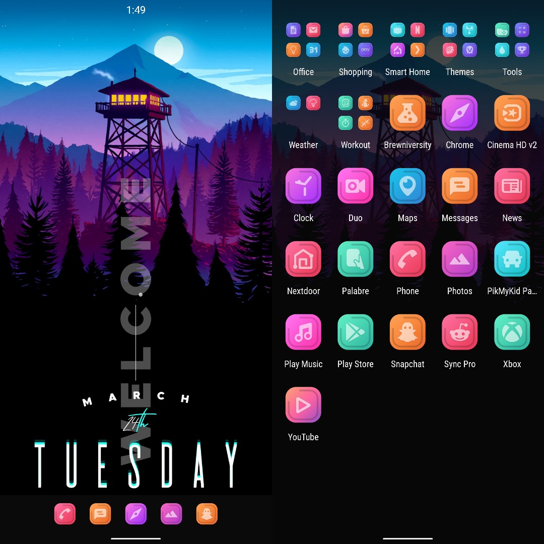 Colorful Clean Setup | Scrolller