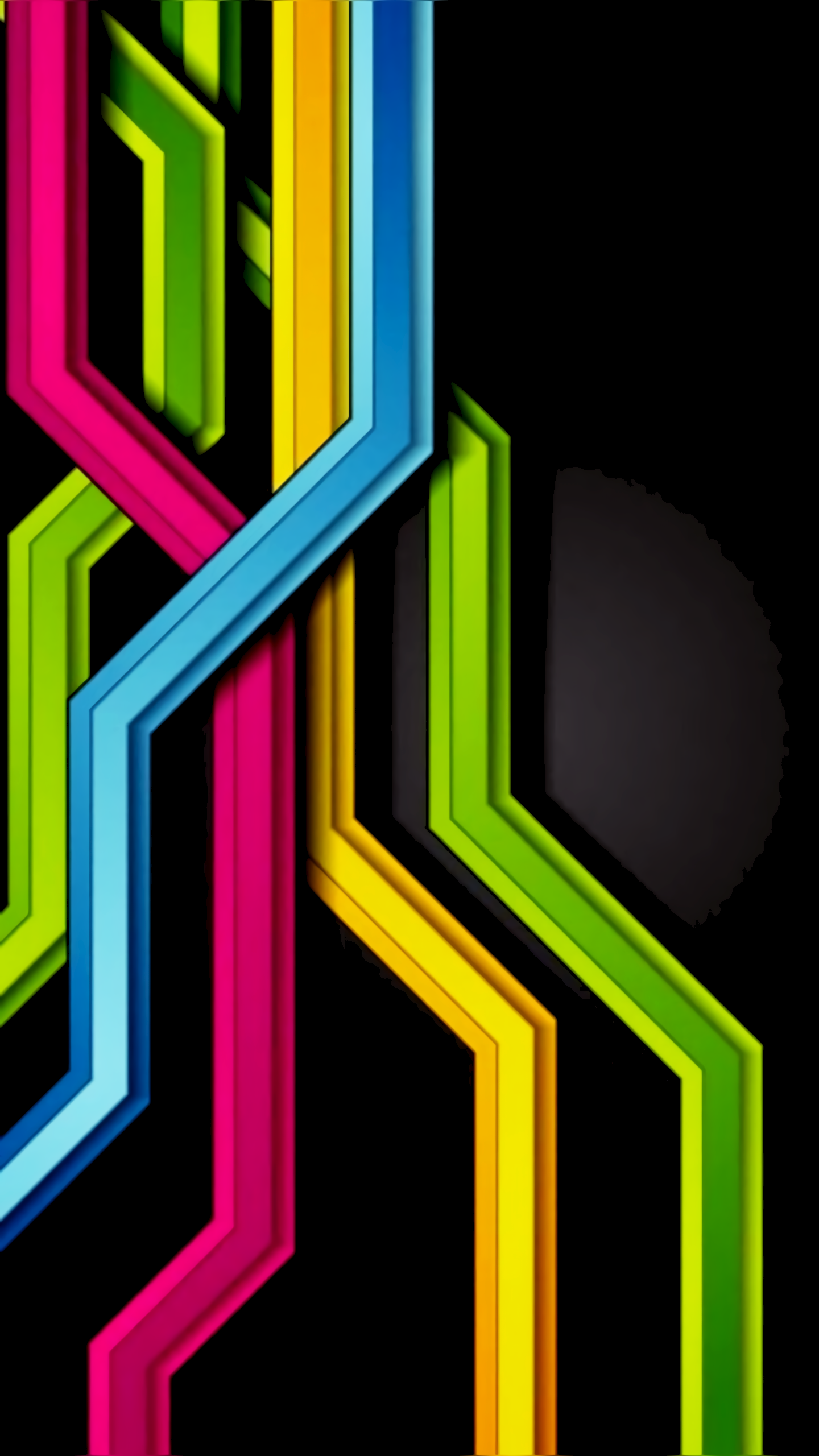 Coloured Lines (1440x2560) | Scrolller