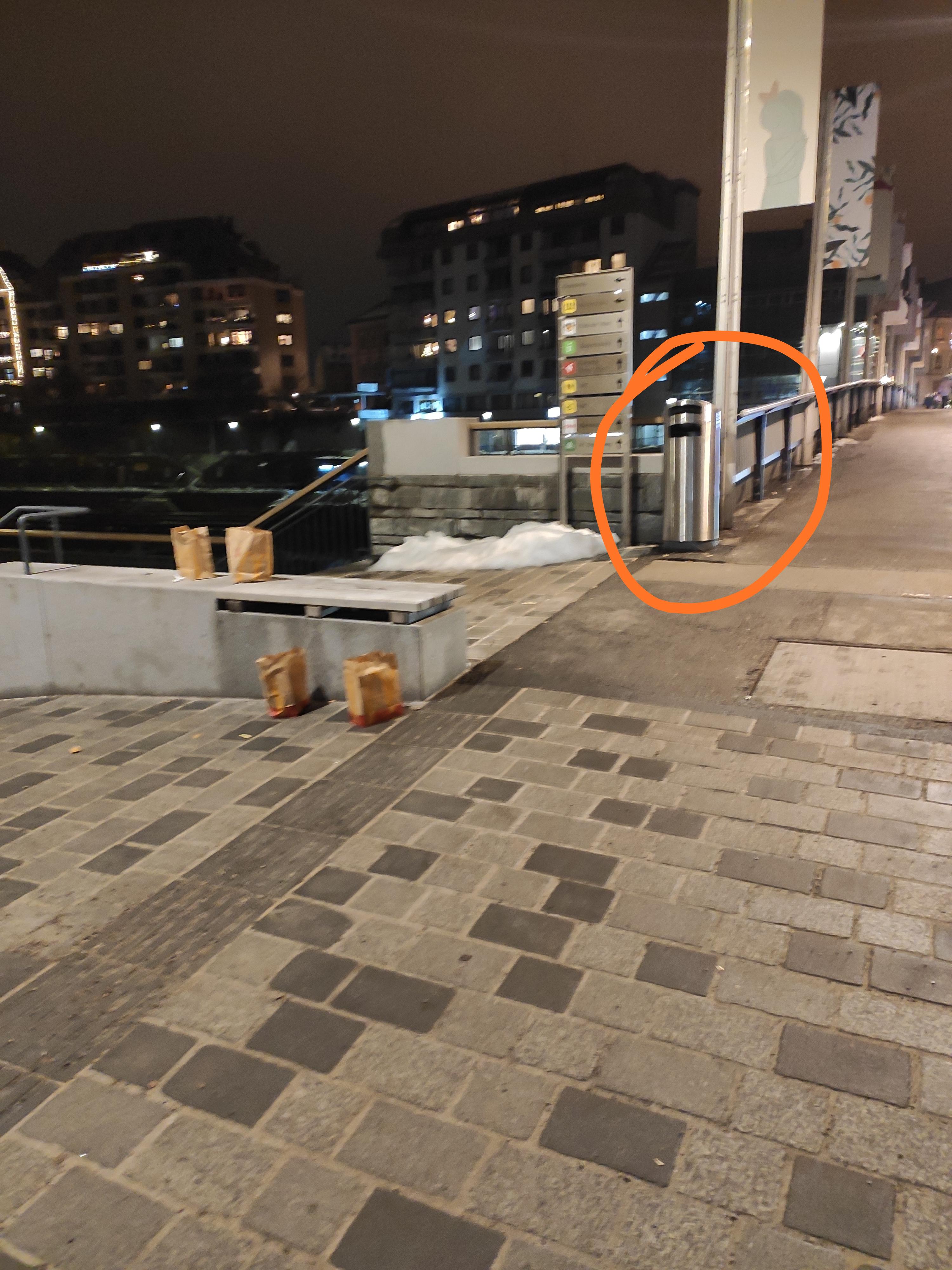 Come on, the trash can is 2 meters away | Scrolller