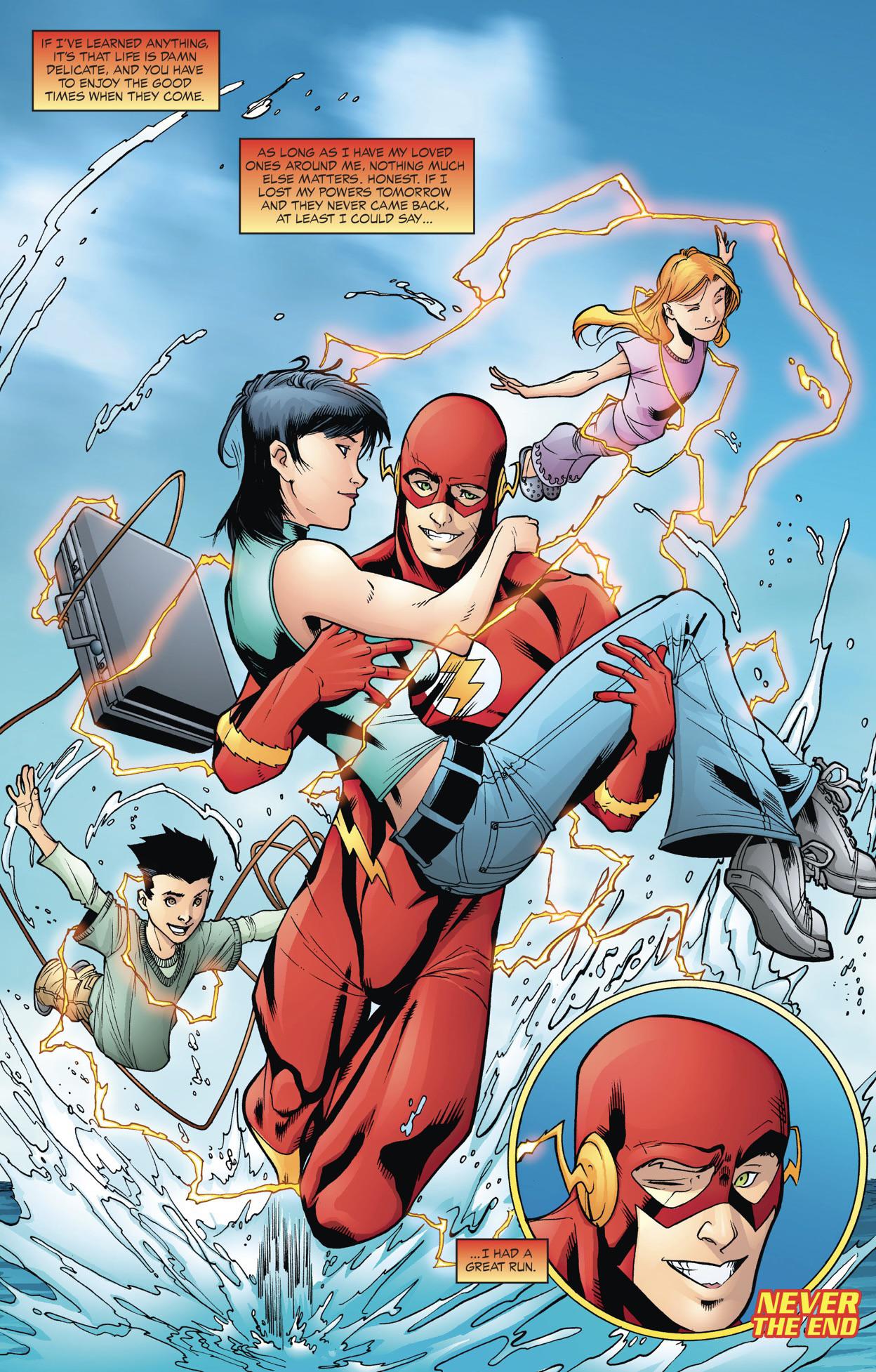 [Comic Excerpt] Finally finished this series and what a run it was Flash #247 | Scrolller