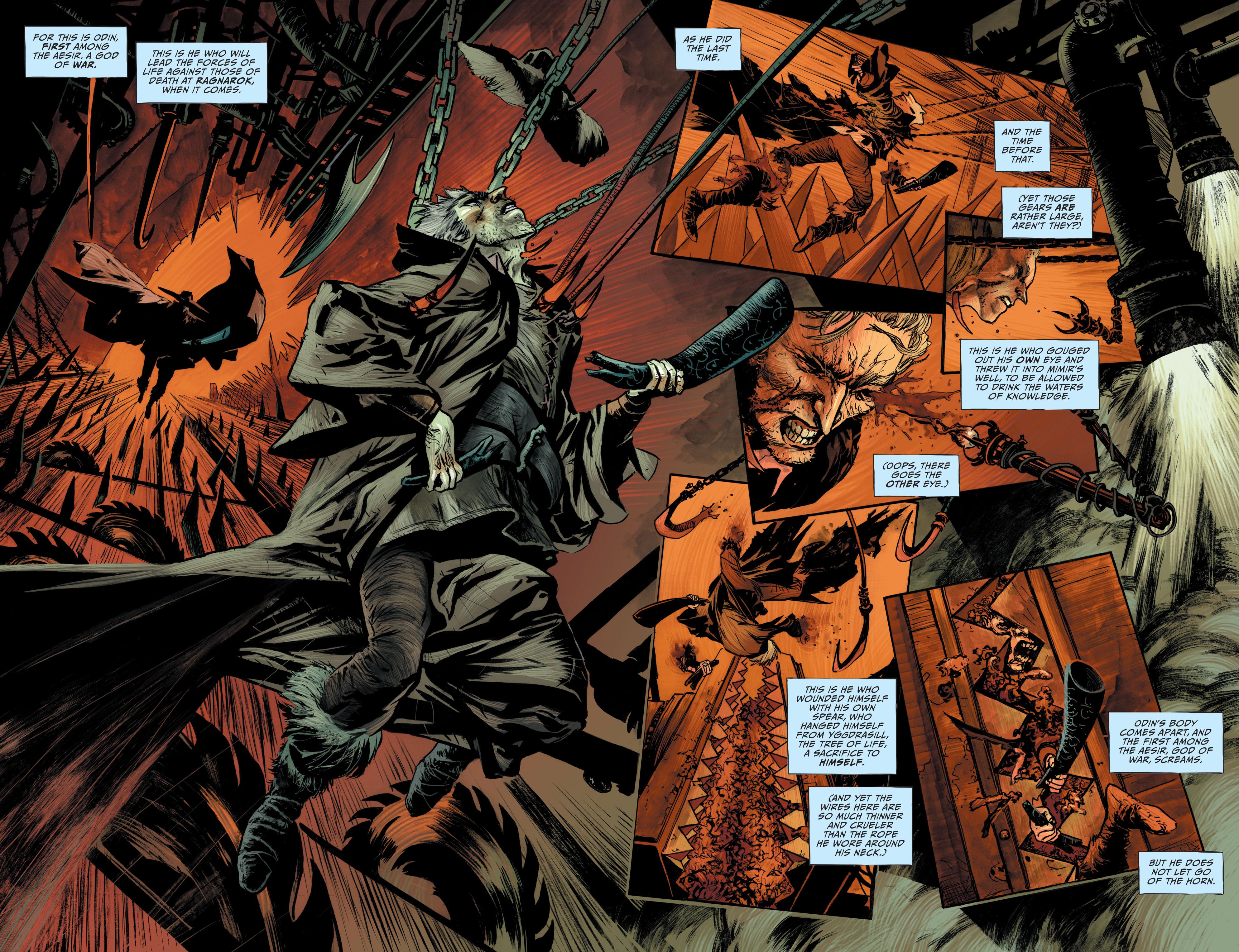 [Comic Excerpt] Oops, there goes the other eye of the All-Father. (Lucifer #16 – DC Black Label ...
