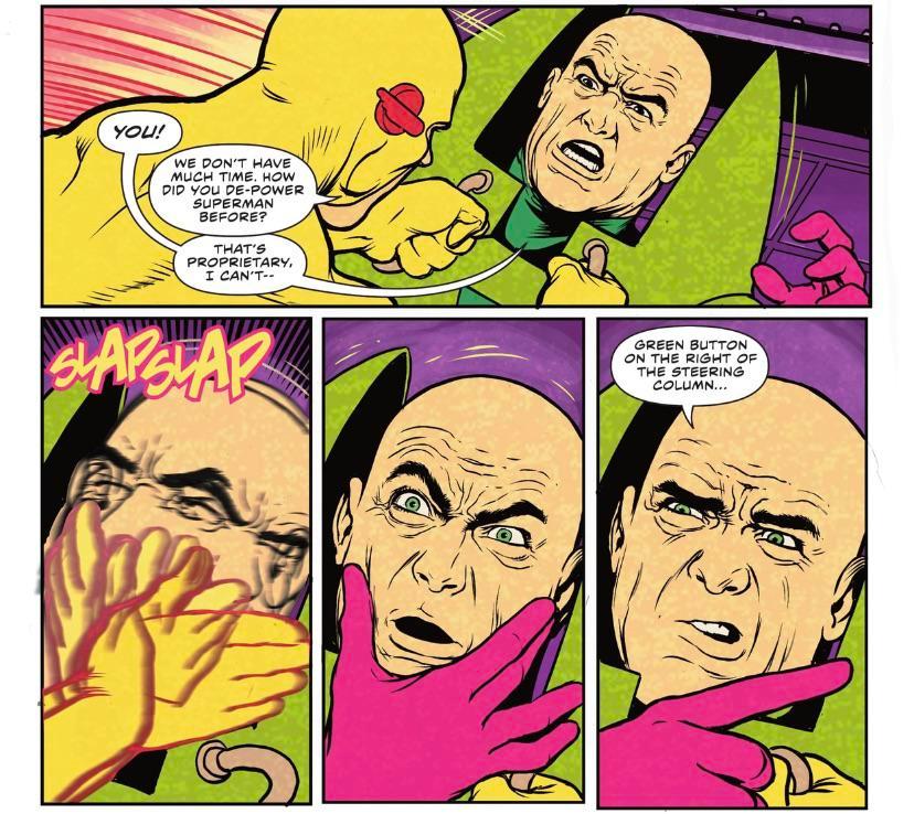 [Comic Excerpt] Solid Interrogation Tactics (The Flash #771) | Scrolller