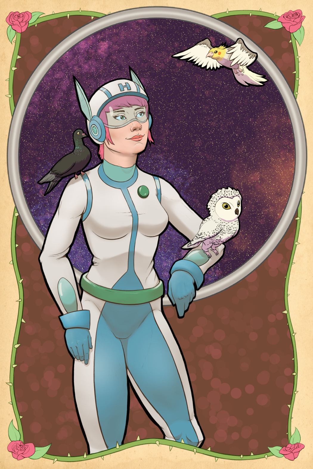 Commander Holly Drawing By Me | Scrolller