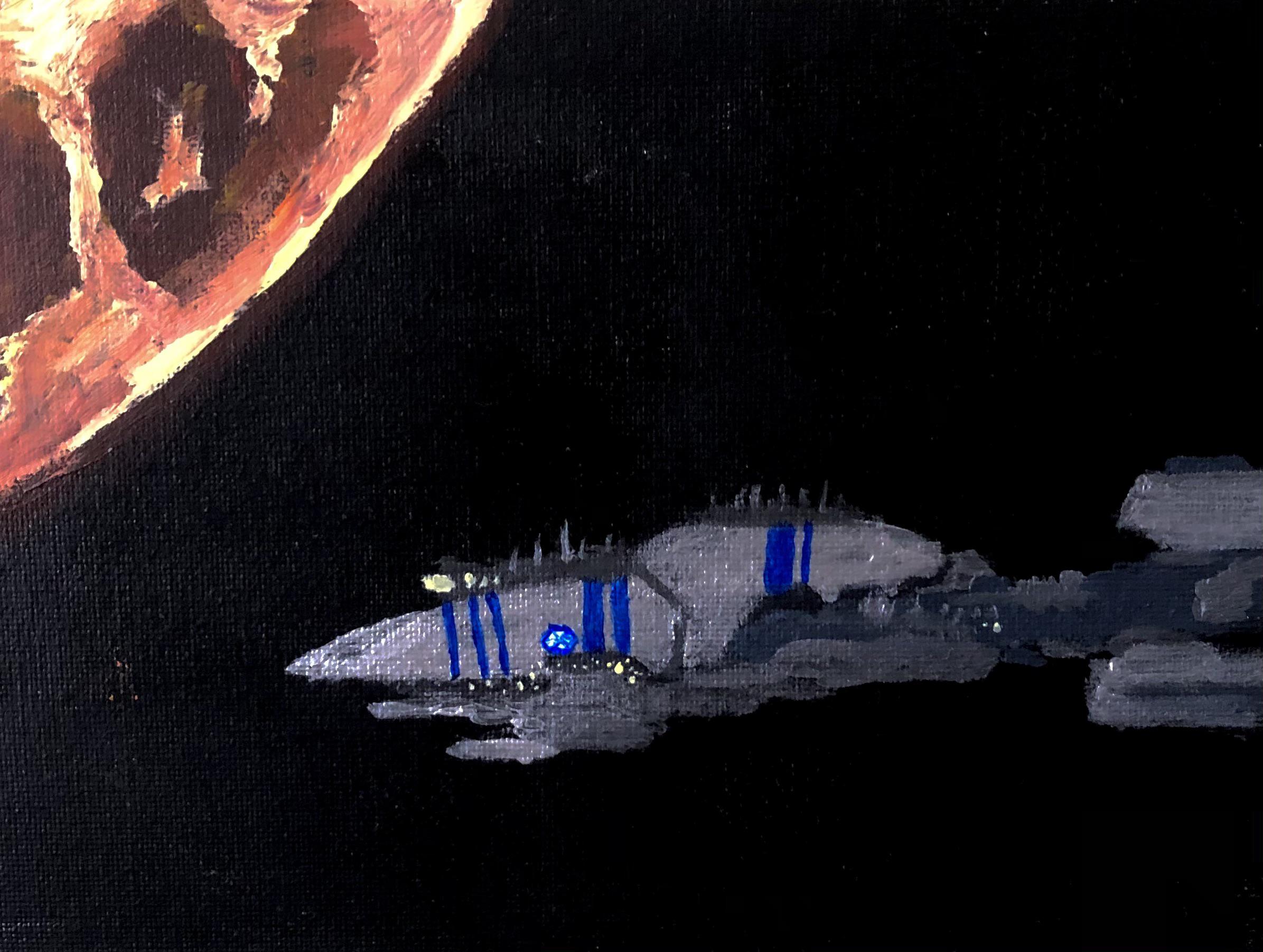 Commerce guild destroyer I painted | Scrolller