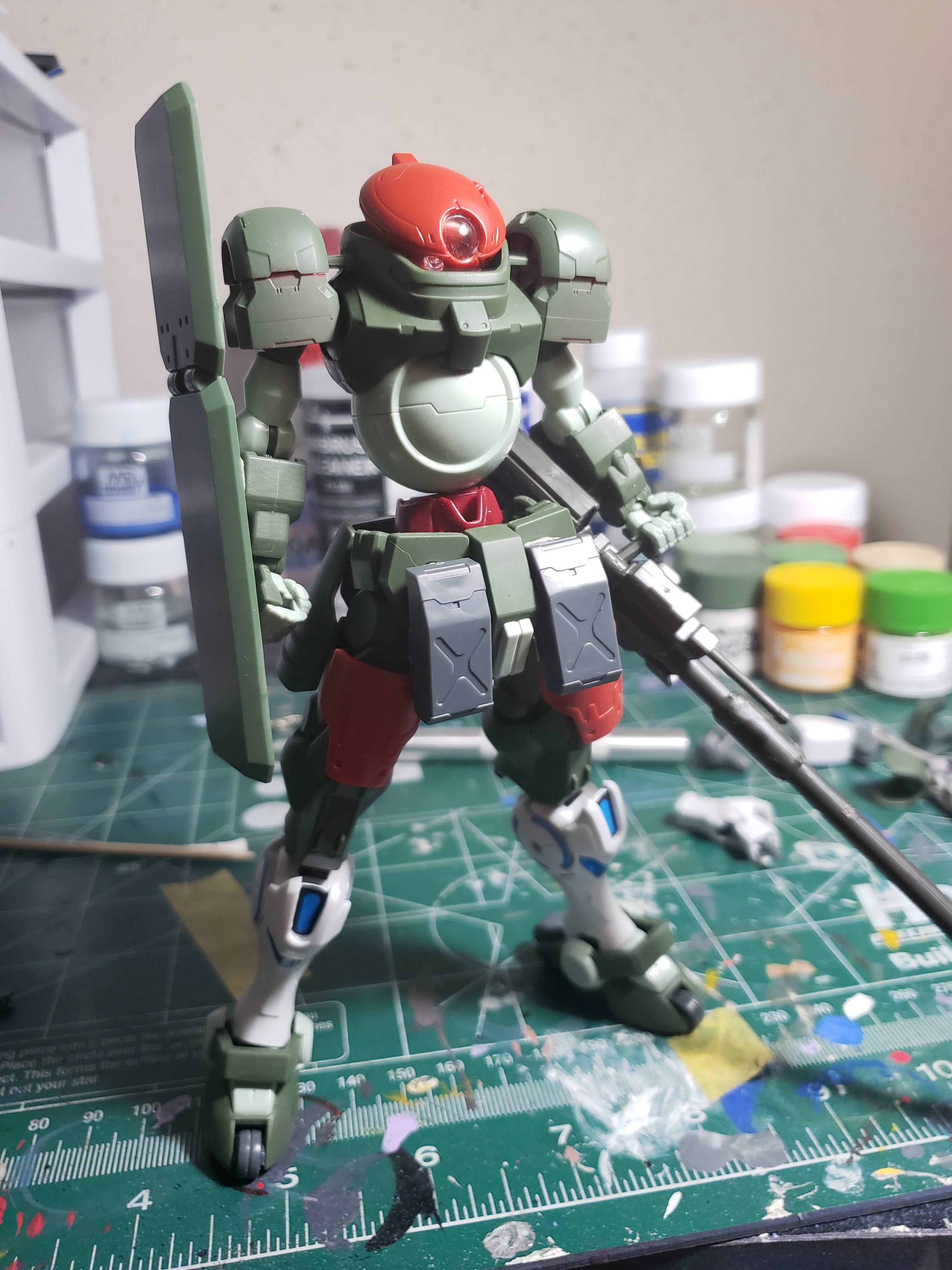 Commissioned custom Grimoire Red Beret WIP | Scrolller