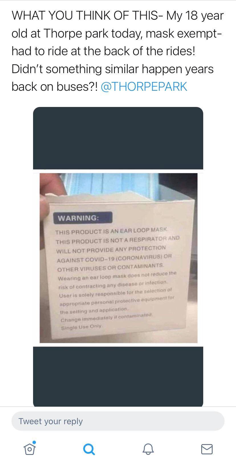 Comparing safety precautions with racial segregation | Scrolller