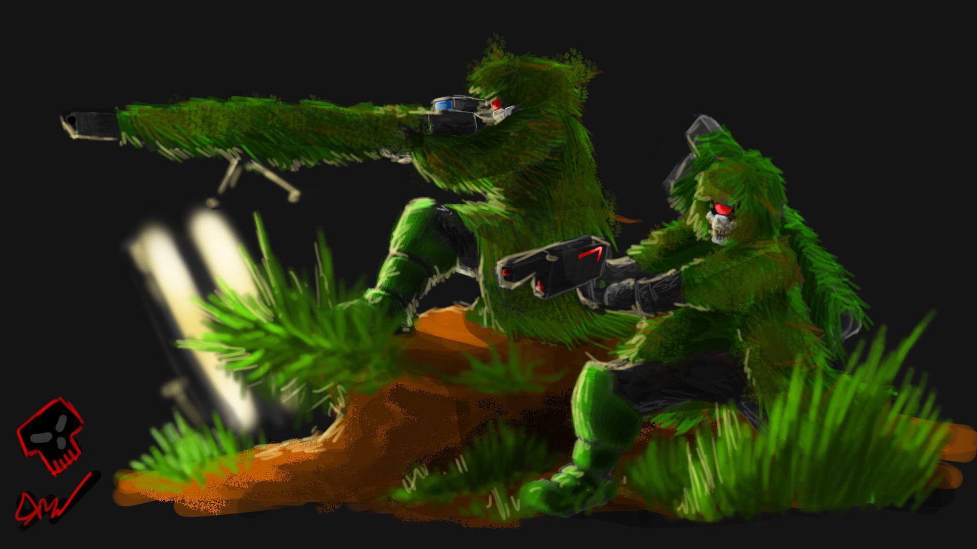 Completed legionnaire jungle snipers | Scrolller