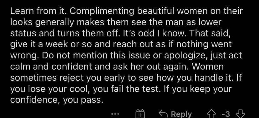 Compliments are a weakness | Scrolller