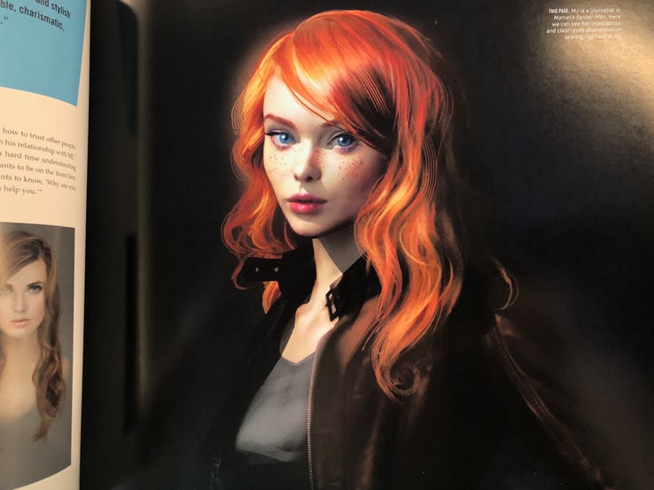 Concept art for MJ Watson in Spider-man PS4 | Scrolller