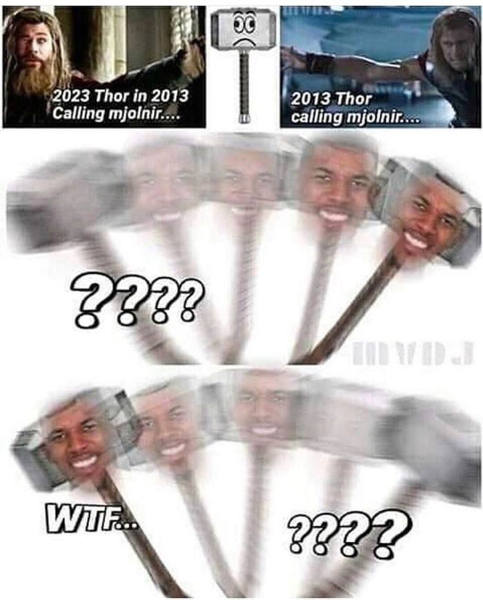 Confused mjolnir noises** | Scrolller